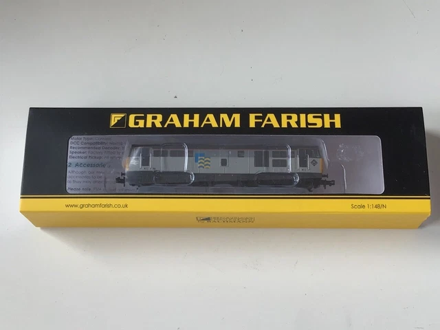 GRAHAM FARISH N Gauge Class 31 locomotive No. 31319 in Railfreight ...