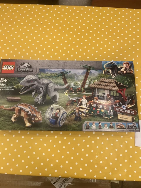 LEGO JURASSIC WORLD: Indominus Rex vs. Ankylosaurus (75941) Brand new ...