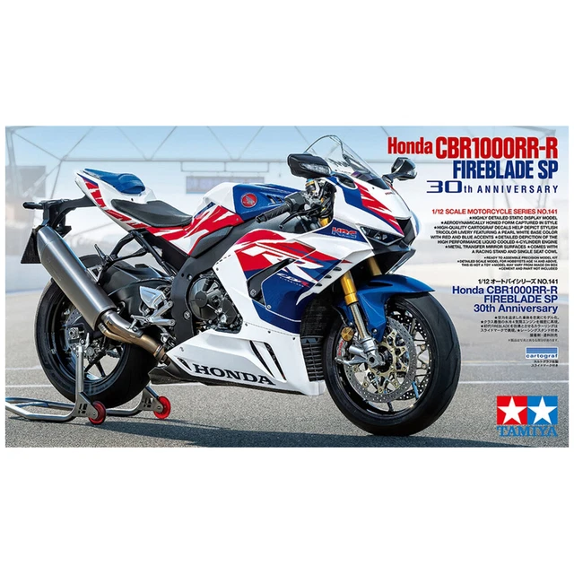 TAMIYA 1/12 HONDA CBR1000RR-R Fireblade SP Motorcycle Model Kit 14141 ... TAMIYA 1/12 HONDA CBR1000RR-R Fireblade SP Motorcycle Model Kit 14141 ...