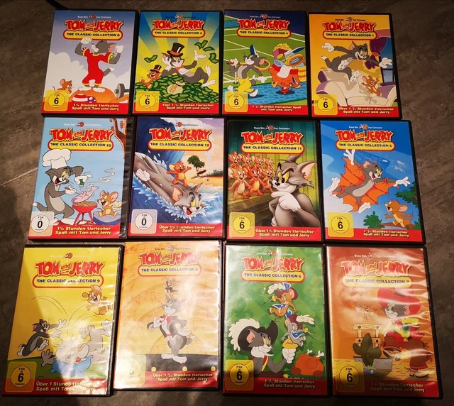 TOM & JERRY - The Ultimate Classic Collection 12-DVD-Box Top Zustand Kult EUR 3,04 - PicClick DE