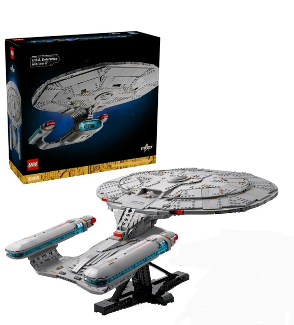 LEGO 10356 STAR Trek: U.S.S. Enterprise NCC-1701- BUILD ONLY -NO ...