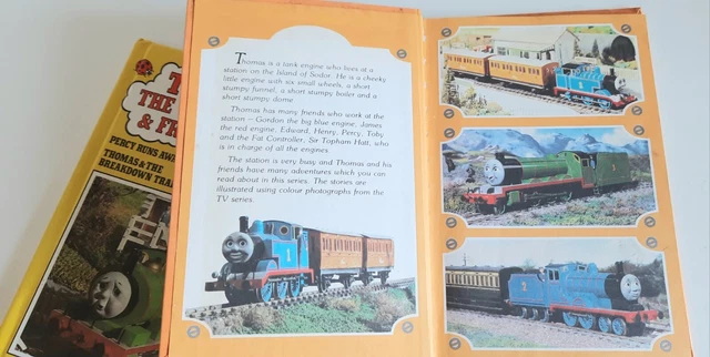 THOMAS THE TANK Engine and Friends Vintage Ladybird books x 2..4 ...