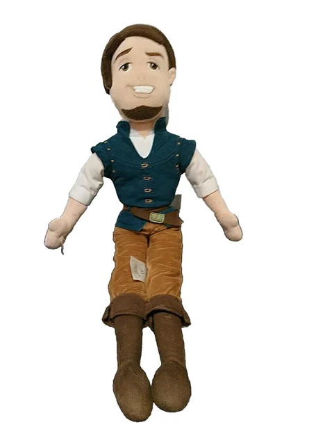 DISNEY STORE FLYNN Rider 20” Plush Soft Doll Toy tangled boy £16.75 ...