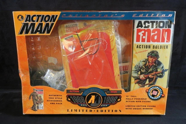ACTION MAN 30TH Anniversary Limited Edition Set 1966-1996, 1/6, Vnmb! £ ...