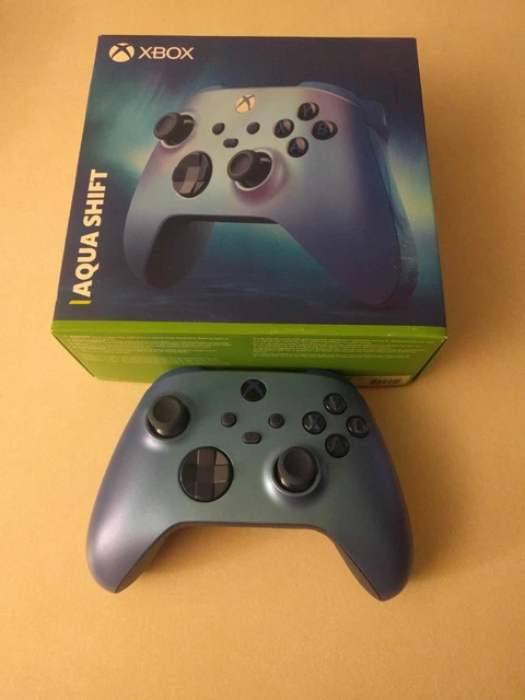 MICROSOFT XBOX SERIES Wireless Controller Aqua Shift Limited Edition ...