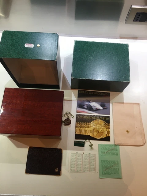 ROLEX FULL SET Daytona del 1997 ITA Box 81.00.09 EUR 1.100,00 - PicClick IT