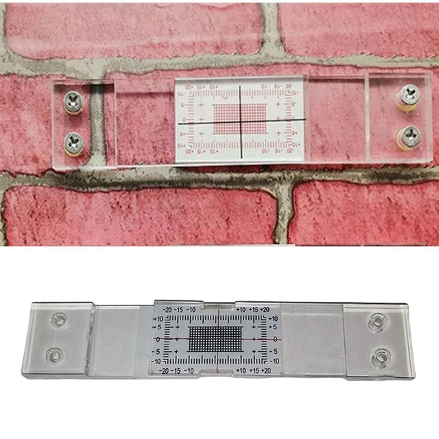 CRACK MONITORING GAUGE Geotechnical Engineering Equipment Size Chart £7 ...