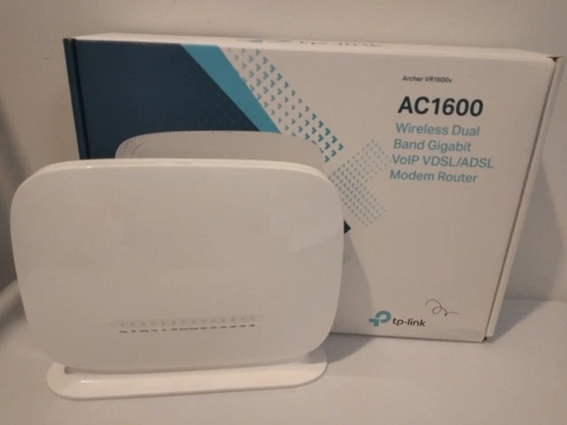 TP-LINK ARCHER VR1600V AC1600 Modem Router NBN iiNet $30.00 - PicClick AU