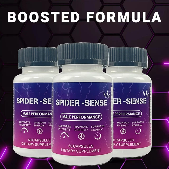 SPIDER SENSE MEN'S ED Gummies-Testosterone Support & Performance Boost ...