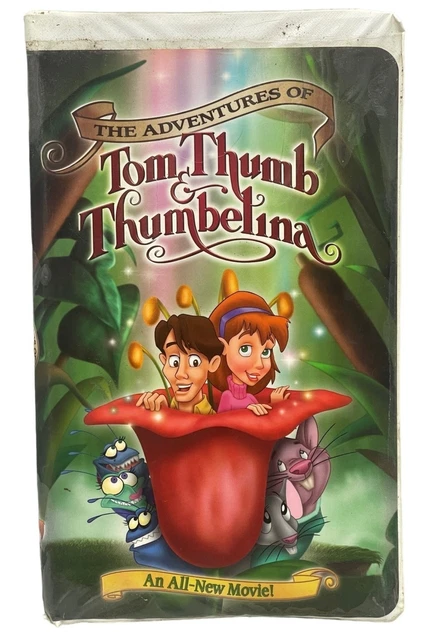 THE ADVENTURES OF Tom Thumb & Thumbelina VHS Rated G 75 Minutes Buena ...