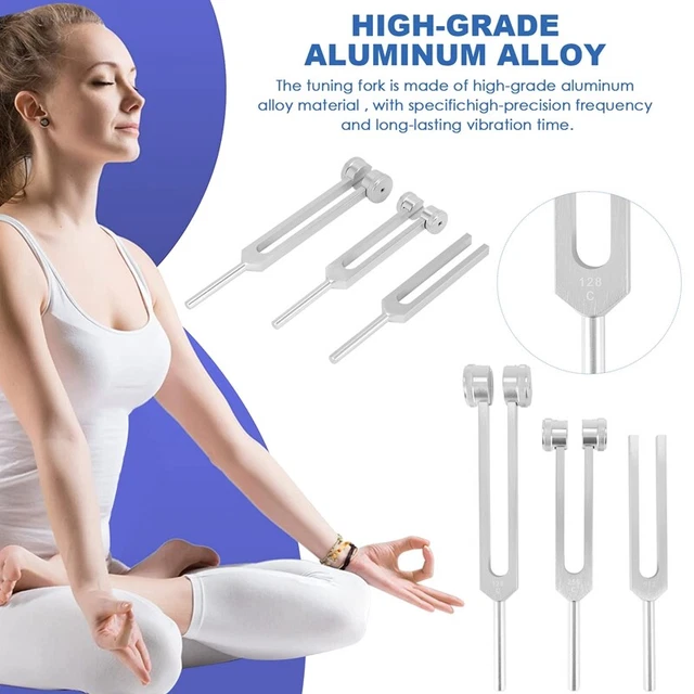 Guitar Slide 8 Pcs A 440hz Standard Tuning Forks Music Instrument ...