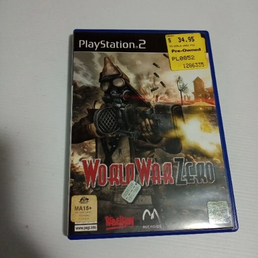 WORLD WAR ZERO IronStorm Sony PlayStation 2 PS2 Game PAL Free Postage EUR 18,38 - PicClick FR