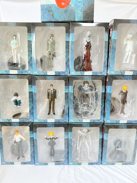 DEATH NOTE FIGURE Lot de 13 Ensemble complet Light L Ryuk Near Mello ...
