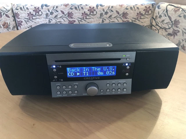 RARE VINTAGE RETRO HiFi Creative SoundWorks Radio CD 740 Radio CD ...