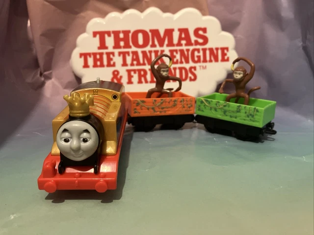 THOMAS MONKEY MANIA King Trackmaster Motorised Battery Train Thomas ...
