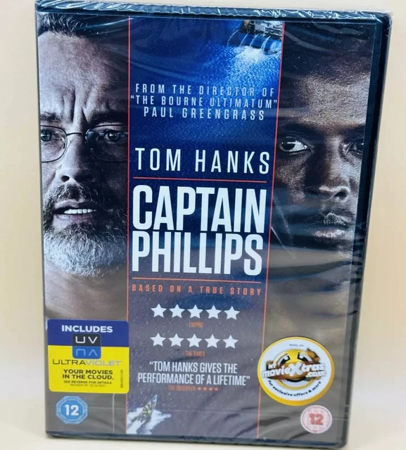 CAPTAIN PHILLIPS DVD (New and Sealed) Tom Hanks / padded envelopes used ...