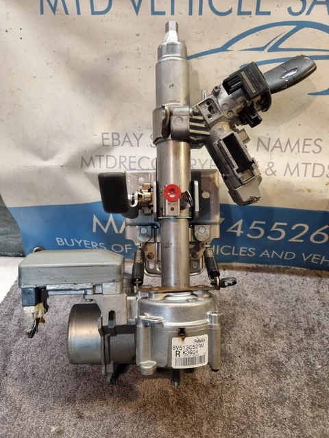 FORD FIESTA MK7 ELECTRIC POWER STEERING COLUMN with KEY £34.99 ...