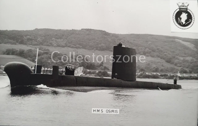 BRITISH ROYAL NAVY HMS Osiris S13 Oberon-class submarine Photograph 5 ...