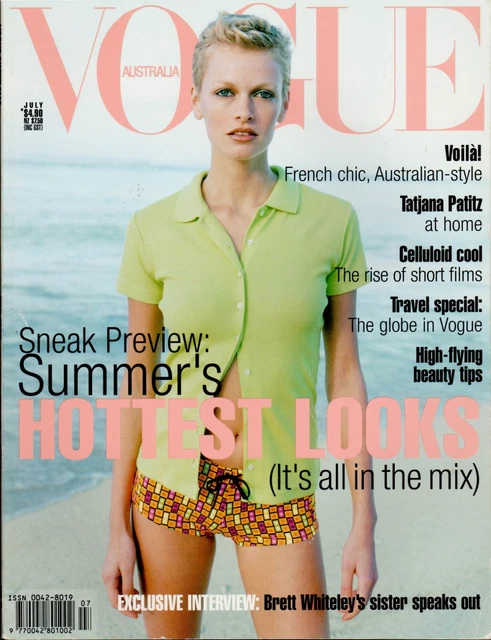 VOGUE AUSTRALIA - July 1996 - Sarah O'Hare, Lindy Hume, Tatjana Patitz ...