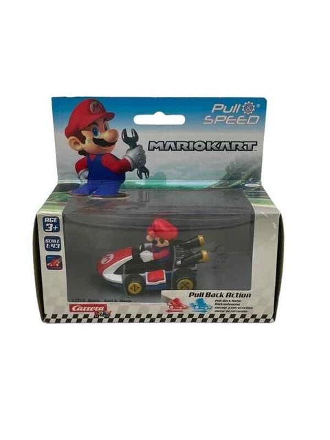 VÉHICULE MARIO KART Nintendo Pull Speed Carrera 1:43 EUR 13,99 ...