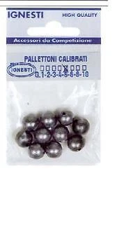 PALLETTONI CALIBRATI IGNESTI Pesca Sportiva Mare Lago Fiume EUR 2,75 ...