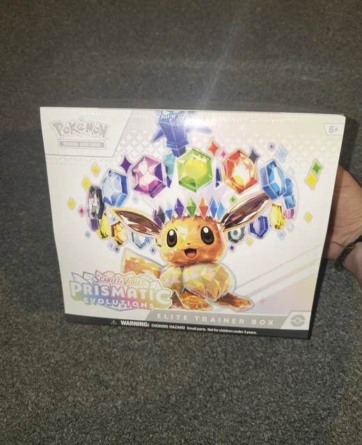 POKEMON PRISMATIC EVOLUTIONS Elite Trainer Box ETB | IN HAND - SEALED ...