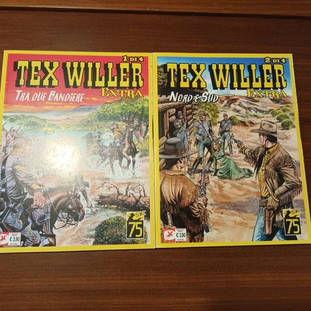 SERIE COMPLETA 4/4 Albi Tex Willer Extra Pubblicati Nel 2023 - Nuovi Da ...