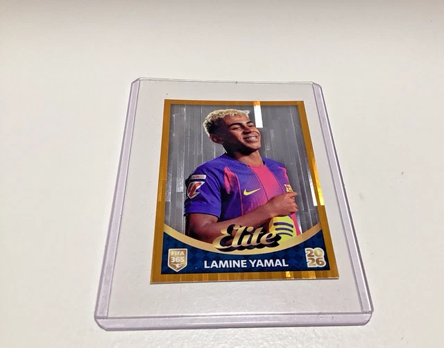 PANINI FIFA 365 2026 Sticker Lamine Yamal Elite Parallel Orange Very panini-fifa-365-2026-sticker-lamine-yamal-elite-parallel-orange-very