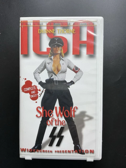 ILSA - SHE Wolf of the SS (VHS, 2000, Widescreen - Clamshell) Rare OOP ...