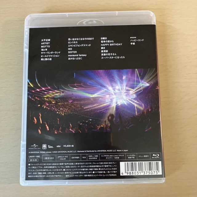 BACK NUMBER NO MAGIC TOUR 2019 Blu-ray Live Concert Japan Used Japan Q6 ...