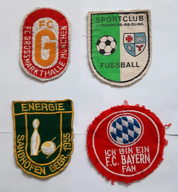 COLLECTION OF RARE Vintage GERMANY Club Patches Badges Deutschland ...