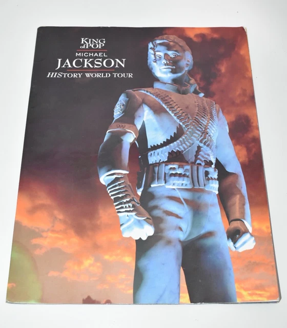 MICHAEL JACKSON HISTORY World Tour Programme King Of Pop Concert 1996 ...