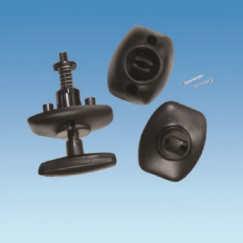 QUICK RELEASE DOOR retainer in black for the caravan and motorhome £19. ...