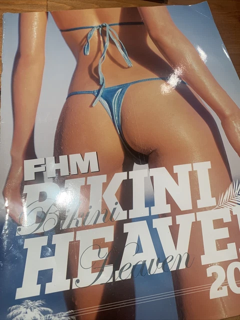 FHM MAGAZINE SUPPLEMENT Bikini Heaven ‘04 Pamela Anderson Elsa Pataky ...