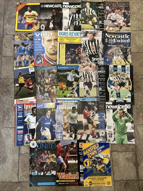 JOB LOT NEWCASTLE United Programmes £3.50 - PicClick UK