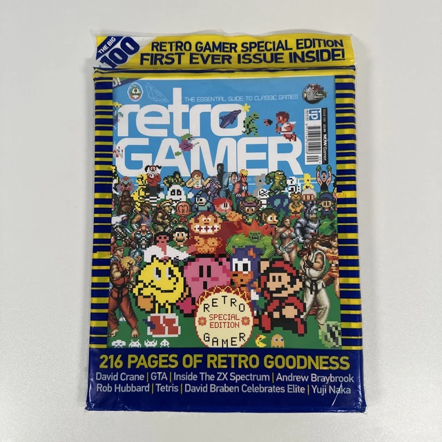 RETRO GAMER MAGAZINE Issue #100 & Issue #1 Reprint Double Pack Special ...