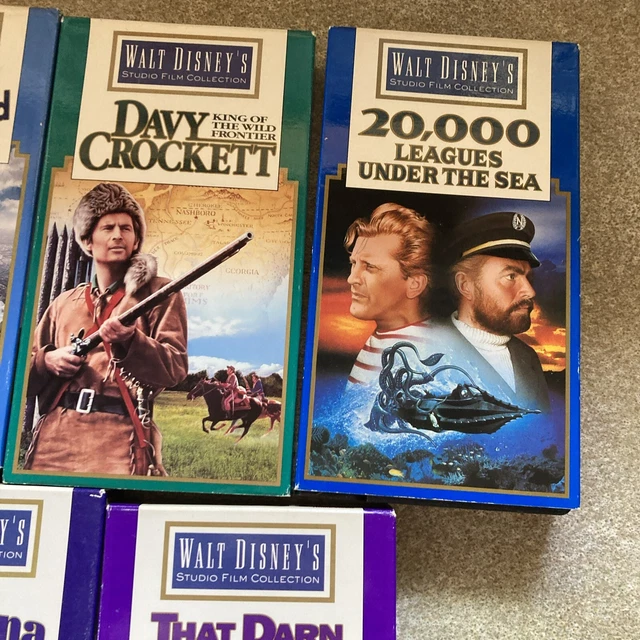 WALT DISNEY'S STUDIO Film Collection VHS lot Darby O’Gill, That Darn ...