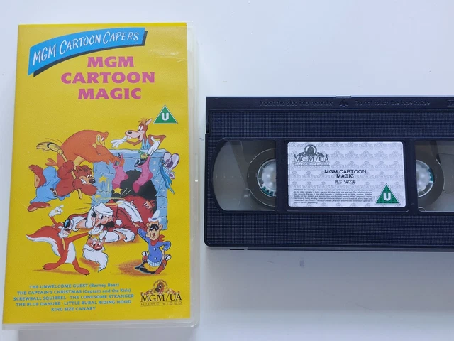 VHS VIDEO CASSETTE Tape MGM Cartoon Magic £21.47 - PicClick UK