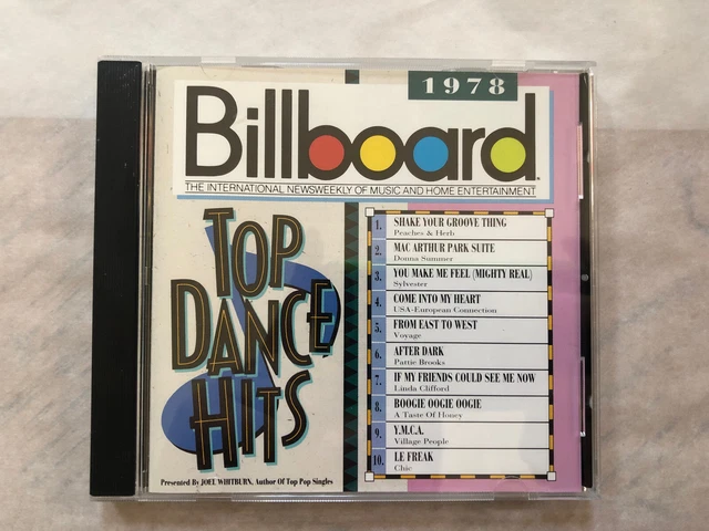 BILLBOARD TOP DANCE Hits 1978 Cd W Chic Taste Of Honey Donna Summer billboard-top-dance-hits-1978-cd-w-chic-taste-of-honey-donna-summer