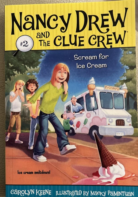 NANCY DREW AND the Clue Crew #2 cri pour crème glacée Carolyn Keene ...
