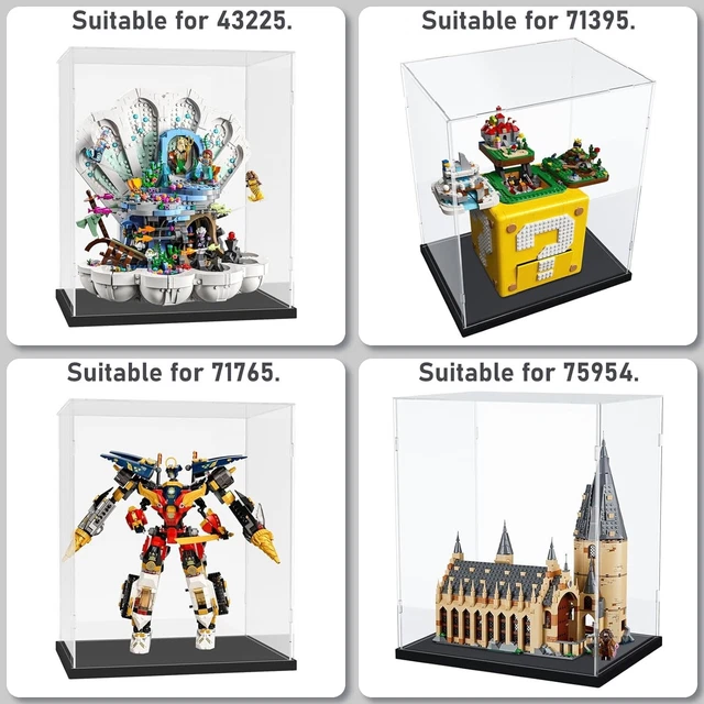 CLEAR ACRYLIC DISPLAY Case for Lego 41703 43172 43225 71395 71765 ...