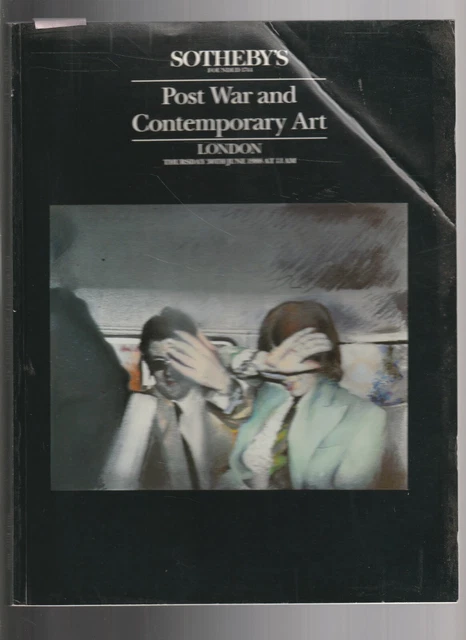 ART CATALOGUE ,SOTHEBY'S London , Post War & Contemporary Art,30 June ...