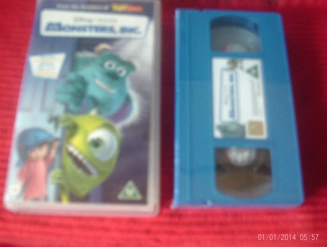 SEALED DISNEY Pixar Monsters Inc Vhs £1.99 - PicClick UK