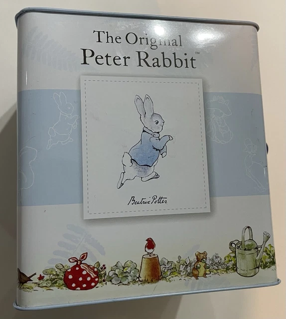PETER RABBIT MUSICAL Toy Jack in the Box, Beatrix Potter Rainbow Design ...
