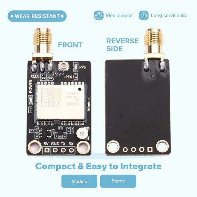 RTK BASE STATION Board Quectel Lc29H Dual Band L1 L5 High ...