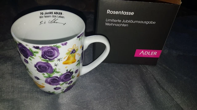 ADLER ROSENTASSEN TASSEN Sammeltassen Birgit Schrowange Weihnachten in ...