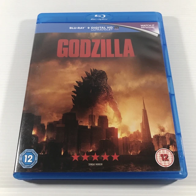 GODZILLA BLU-RAY MOVIE Region B Aaron Taylor-Johnson Elizabeth Olsen £6 ...