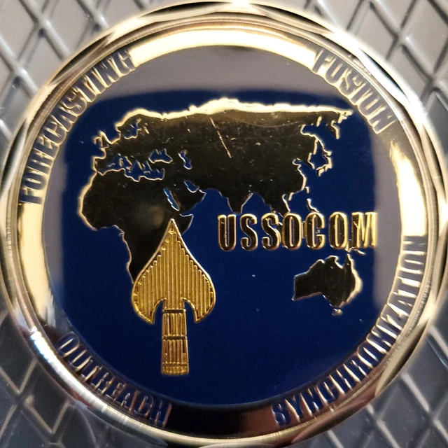 US SPECIAL OPERATIONS Command IATF Director's Challenge Coin v2 EUR 218 ...