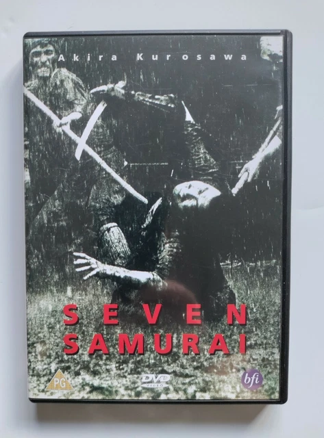 SEVEN SAMURAI: AKIRA Kurosawa: 1954: DVD: BFI: Rare £1.04 - PicClick UK