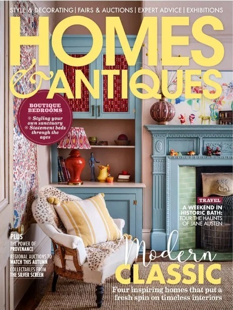 HOMES AND ANTIQUES Magazine (UK) Sept 2025 issue 402/ MODERN CLASSIC ...